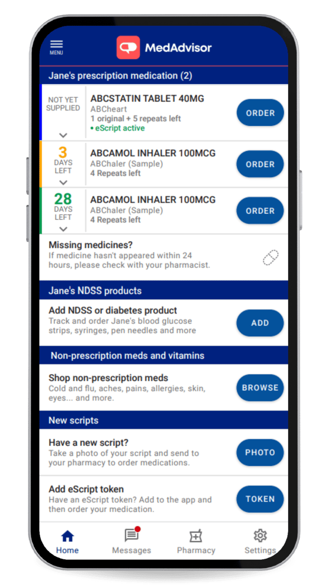 eScripts | Electronic Prescriptions App - My Medadvisor